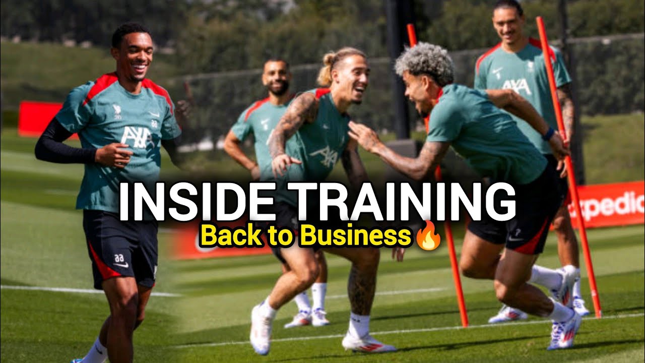 INSIDE TRAINING | Reds Back to Business: Liverpool Begin Preparations ...