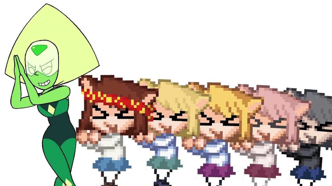 Peridot dance, but it's Necos (Thank you!) - YouTube
