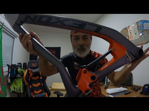 UNBOXING QUADRO DE CARBONO LEXON MYST FULL SUSPENSION - YouTube