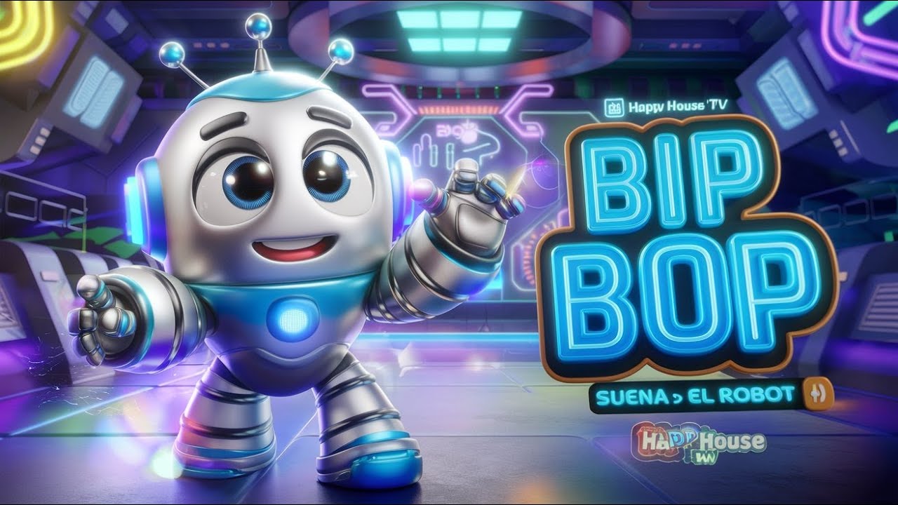 🤖🔧 Bip Bop suena el Robot 🎶⚙️ | Canción infantil para #bailar y # ...