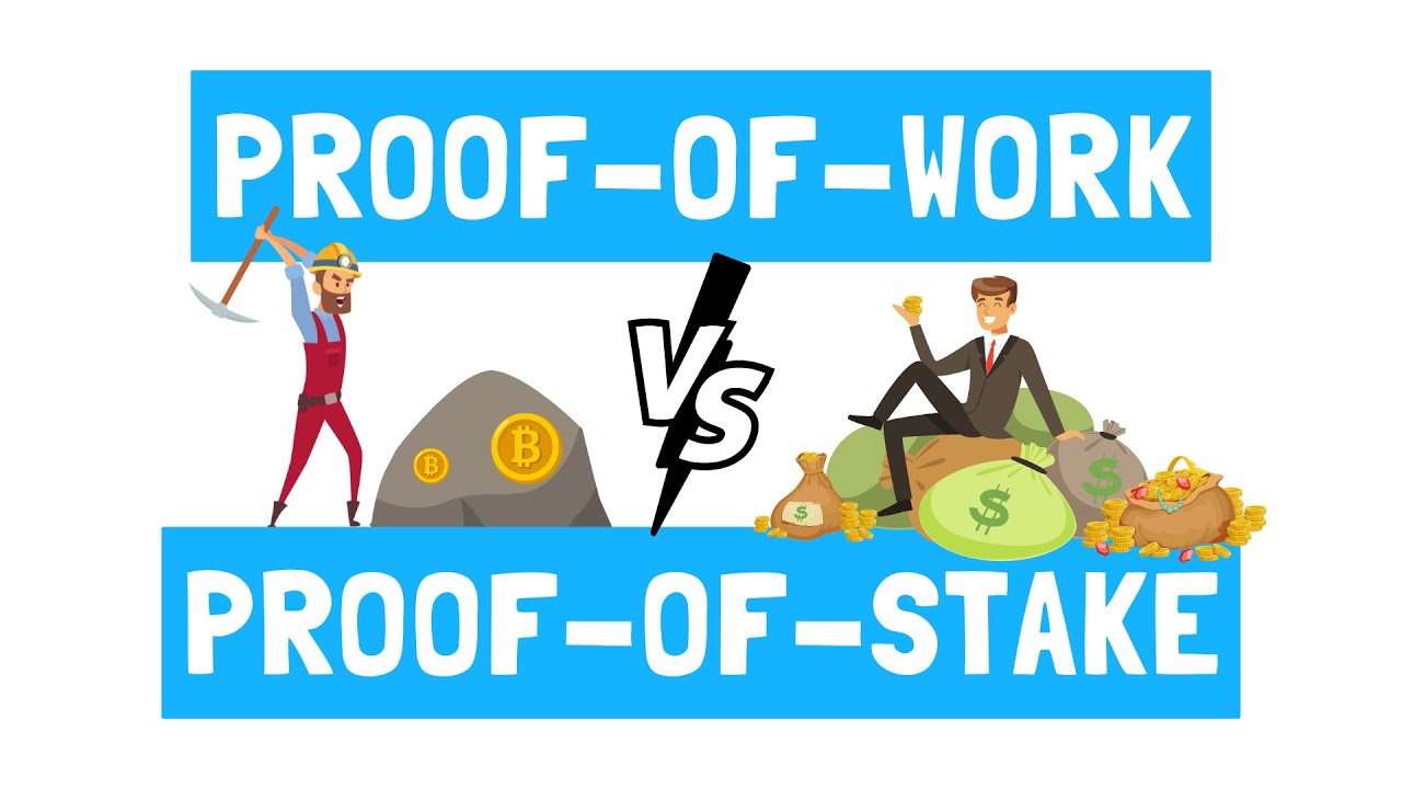 Proof-of-Work vs Proof-of-Stake einfach erklärt mit Animationen - YouTube