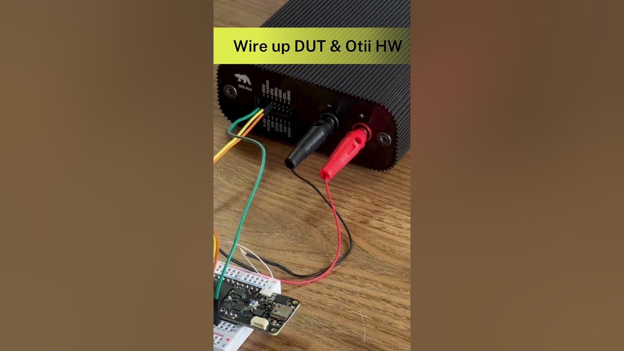 Get started with Otii | Set up power debugging with UART logs for ...