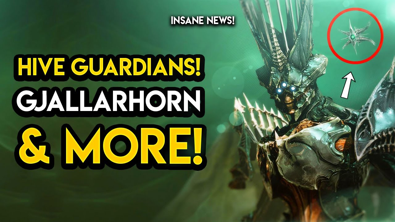 Destiny 2 - WITCH QUEEN! Hive Guardians, Throne World, Gjallarhorn ...