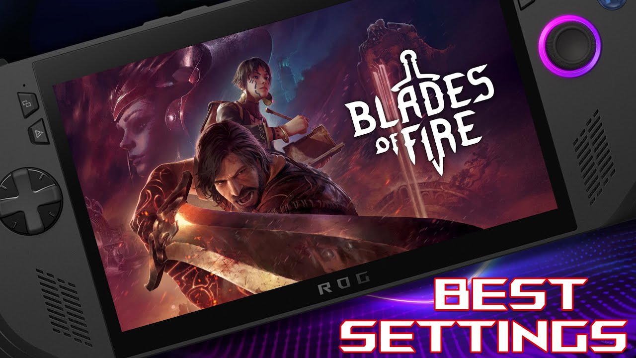 Blades Of Fire - ROG Ally X - Gameplay - Frame Generation - 25W Turbo ...