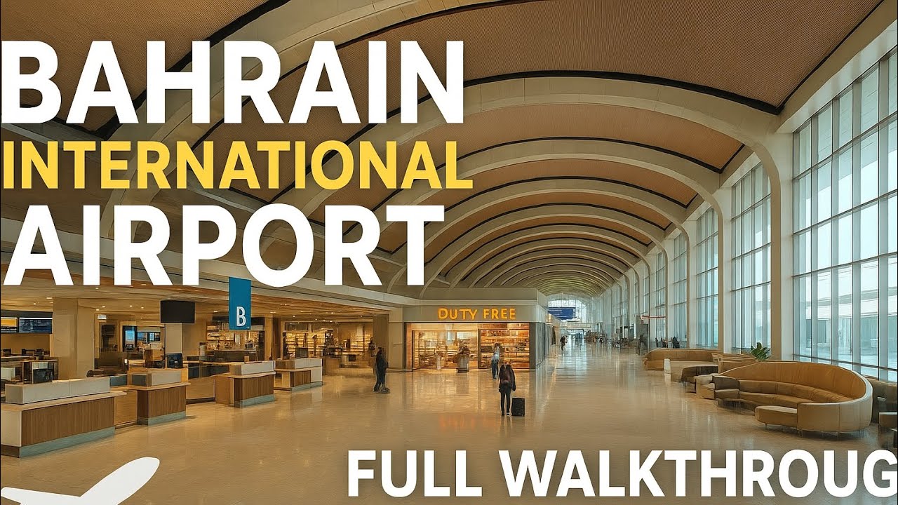 Inside Bahrain International Airport 2025 ️ | Full Walkthrough of BAH ...