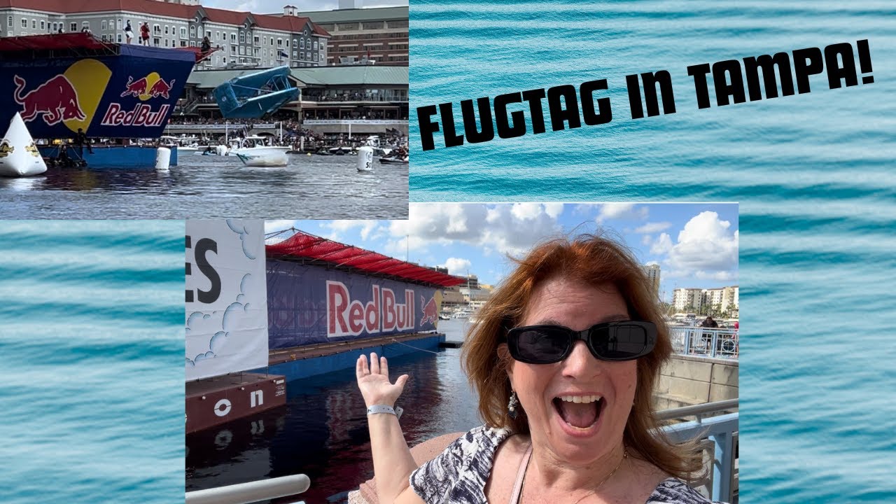 RED BULL FLUGTAG TAKES OVER TAMPA BAY! - See handmade flying ...