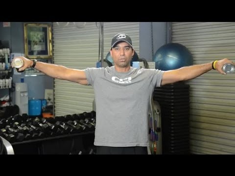 Exercising by Lifting Soup Cans : Exercise Routines - YouTube