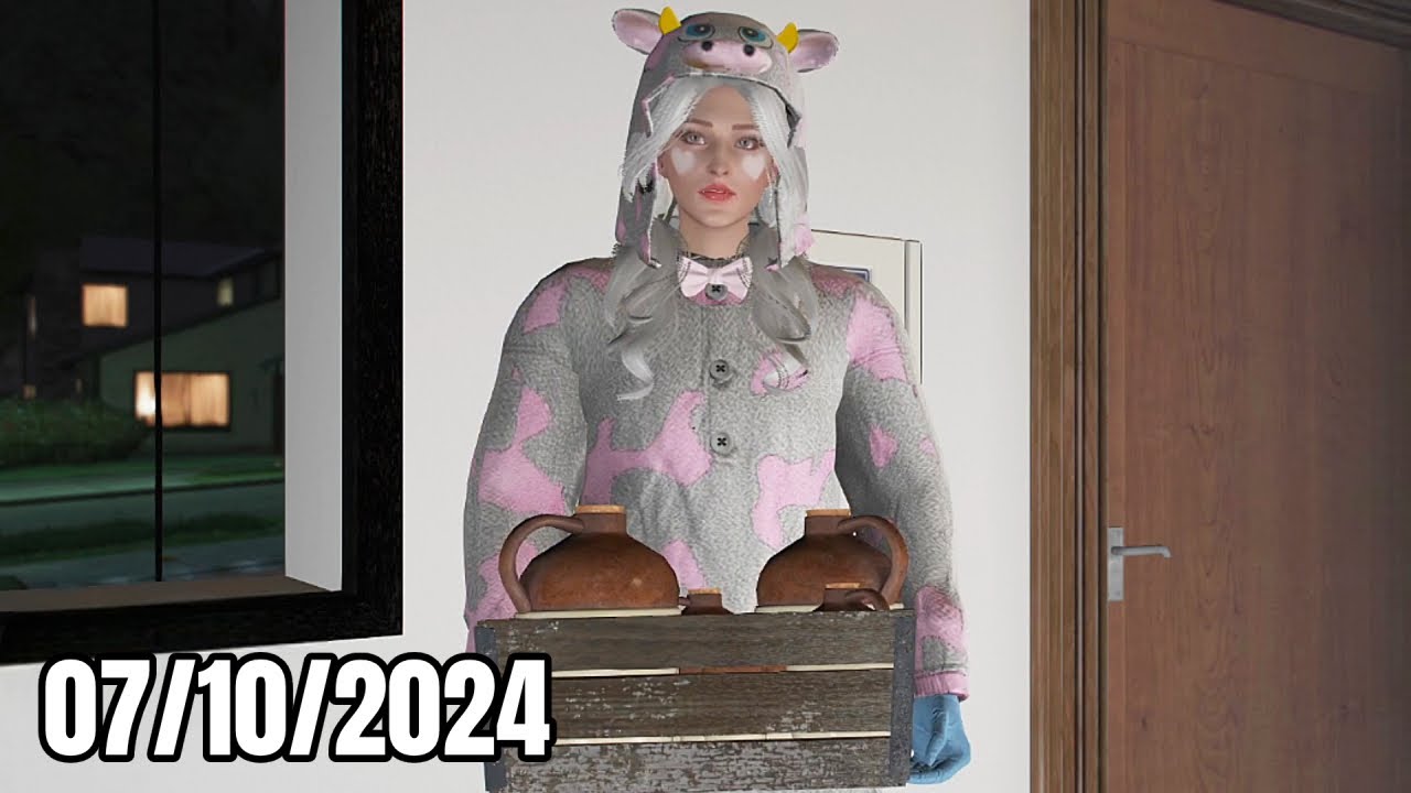 January Fooze learns how to make Moonshine ⚗️ Crab Game with friends 🦀 ...