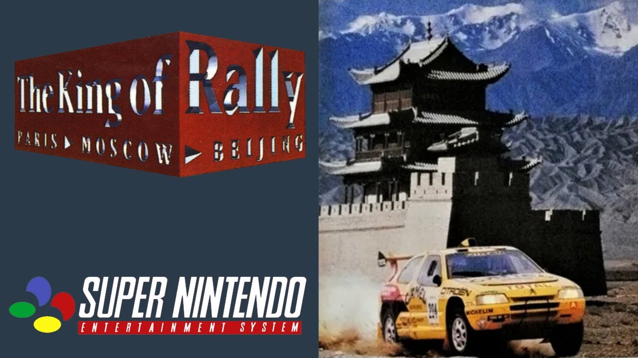 The King of Rally - simulador legalzinho de rally pro Snes - YouTube