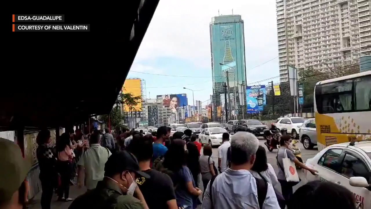 Commuters struggle to catch a ride due to limited public transportation ...