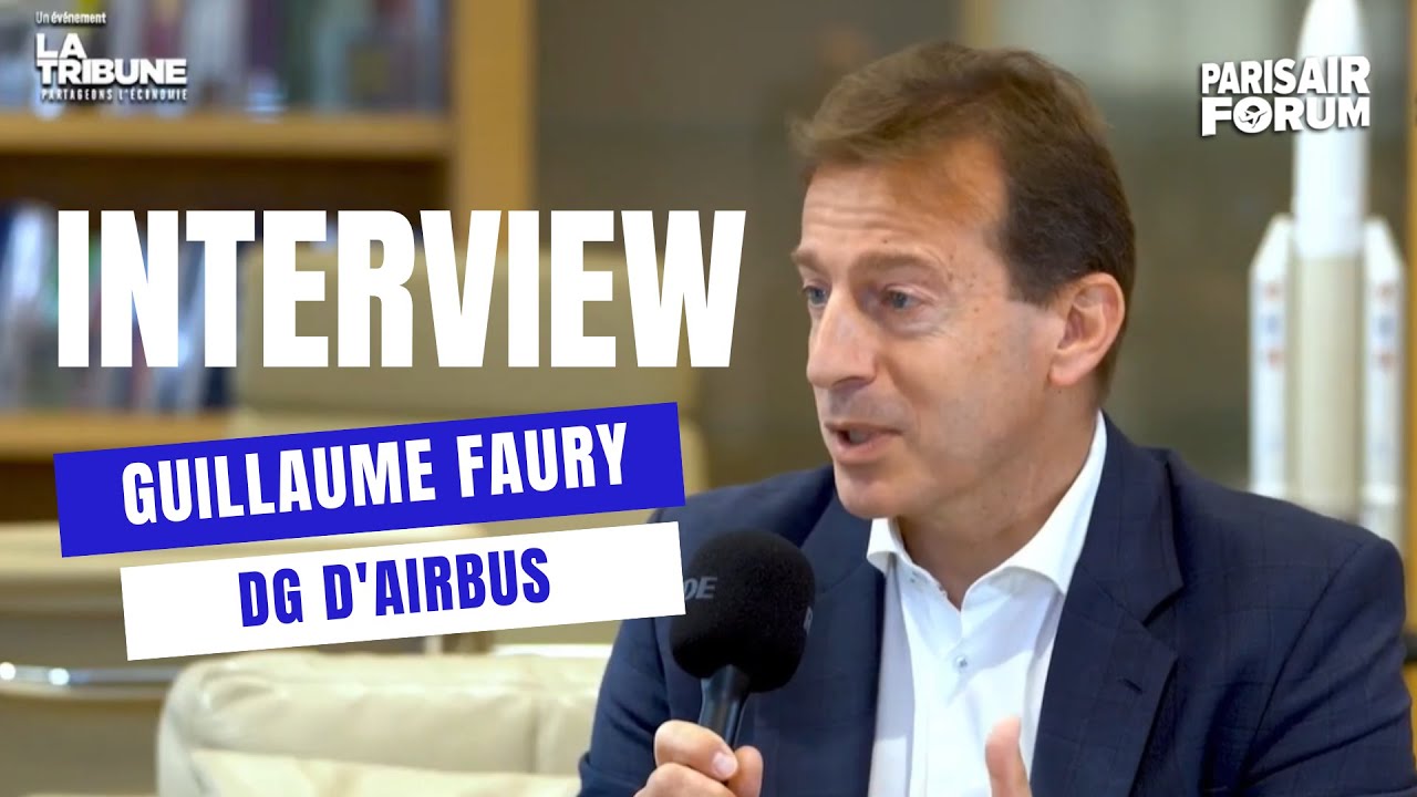 Interview de Guillaume Faury, Directeur général d'Airbus | Paris Air ...