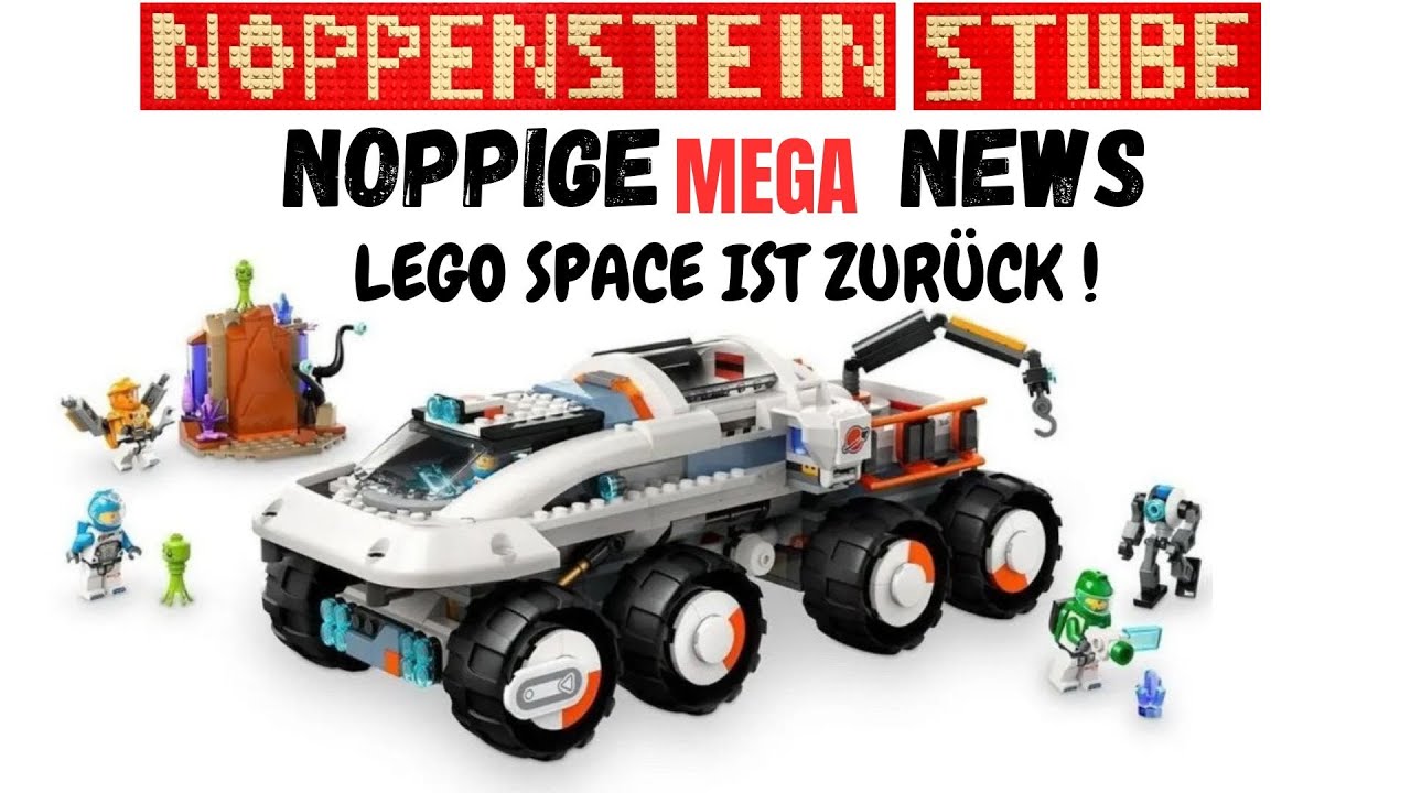 Noppige News MEGA Ausgabe mit LesDiy, Barweer, Blue Brixx und viel LEGO ...