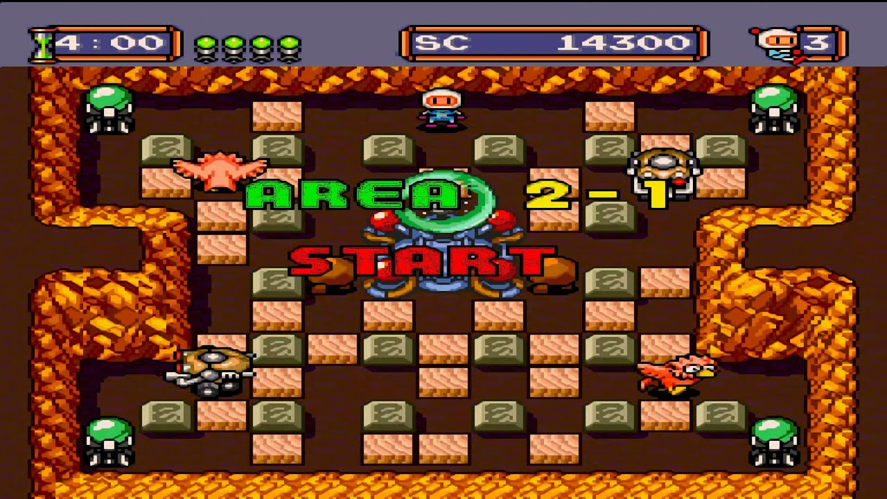 bomberman 94 -PARTE 2- pc engine - YouTube
