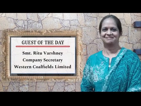 "WCL संवाद", भाग - 86(A knowledge sharing series), Guest Smt. Ritu ...