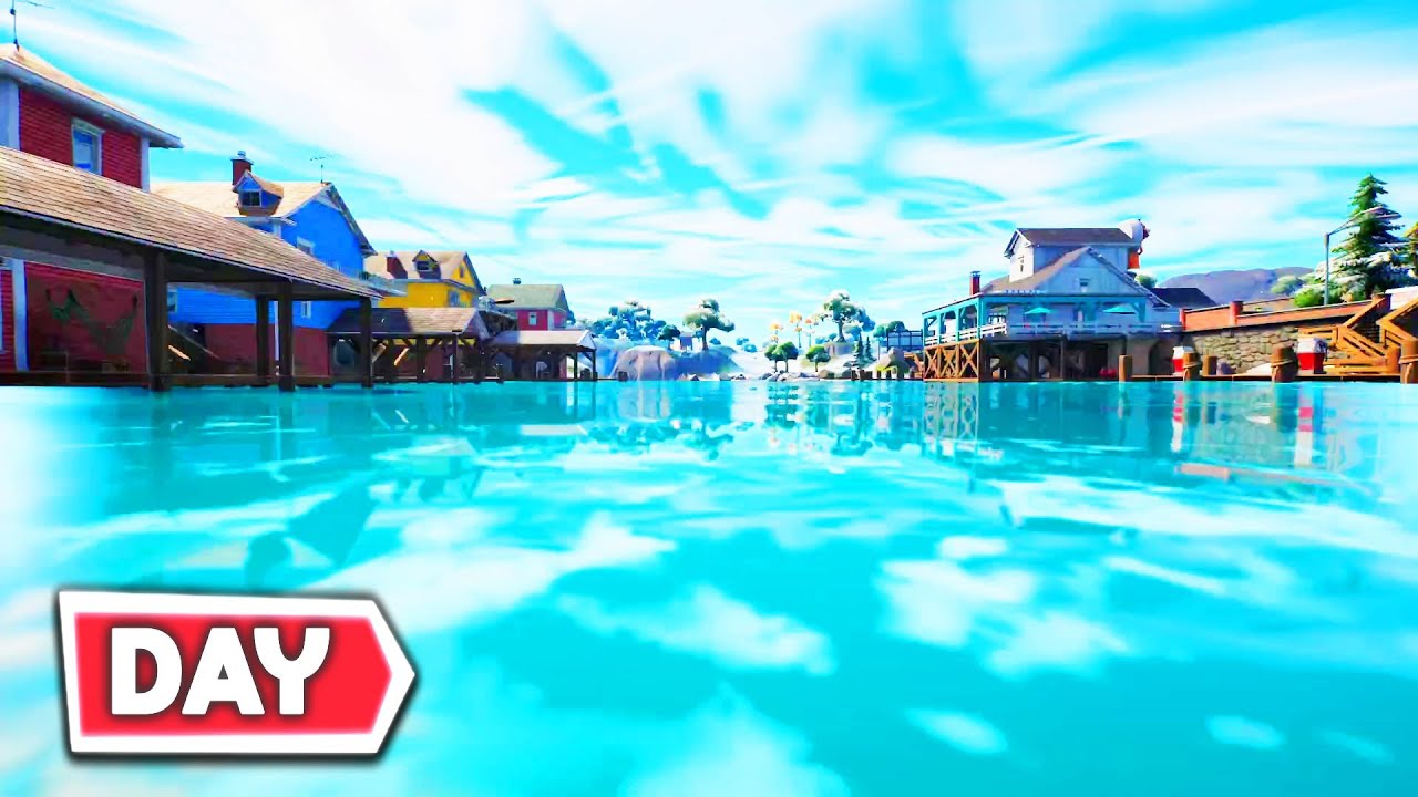 Fortnite Chapter 3 Map SLEEPY SOUNDS DAY Ambience & Sounds - YouTube