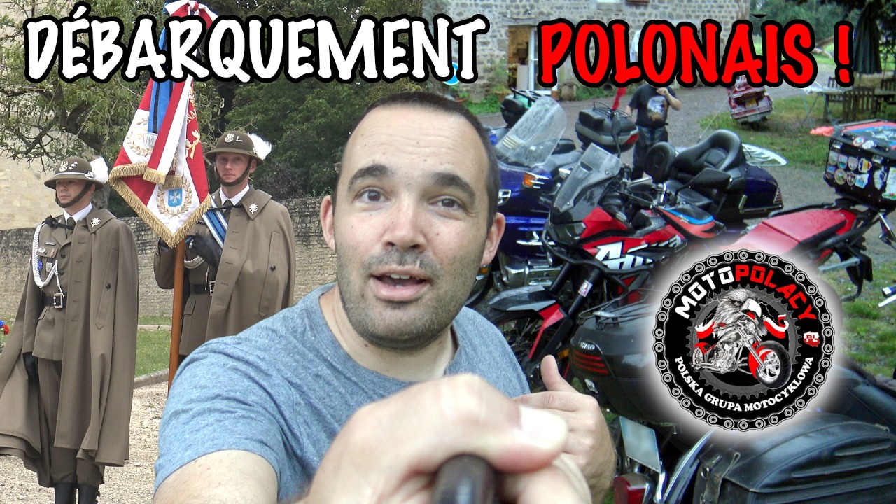Une bande de motards Polonais m'invite aux commémorations du ...