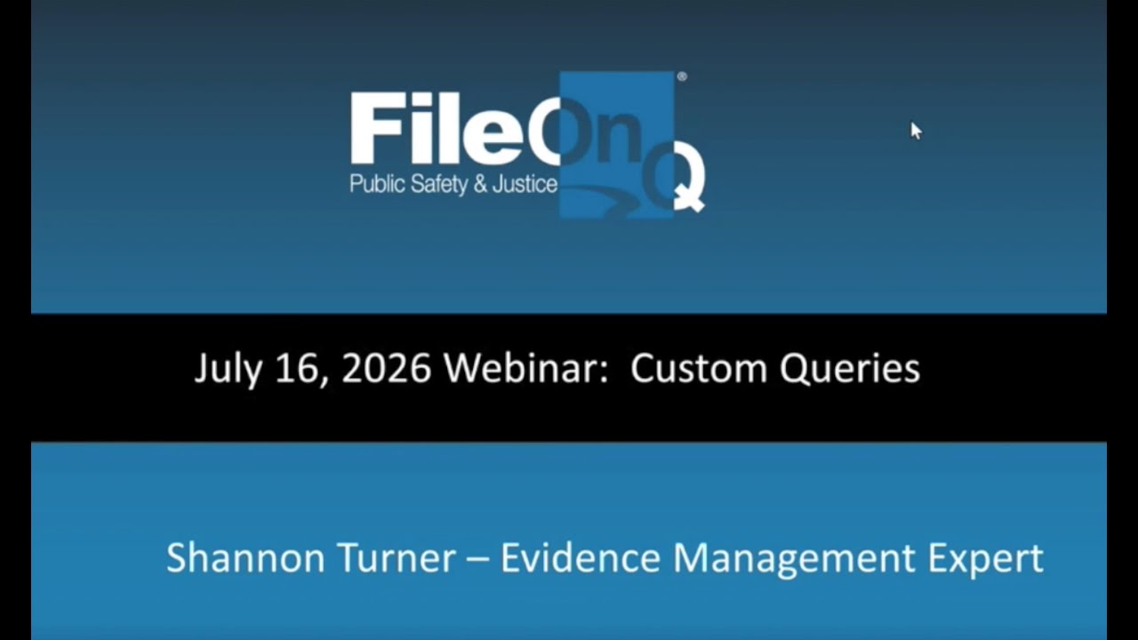 FileOnQ Webinar "Custom Queries wtih Shannon Turner 720p - YouTube