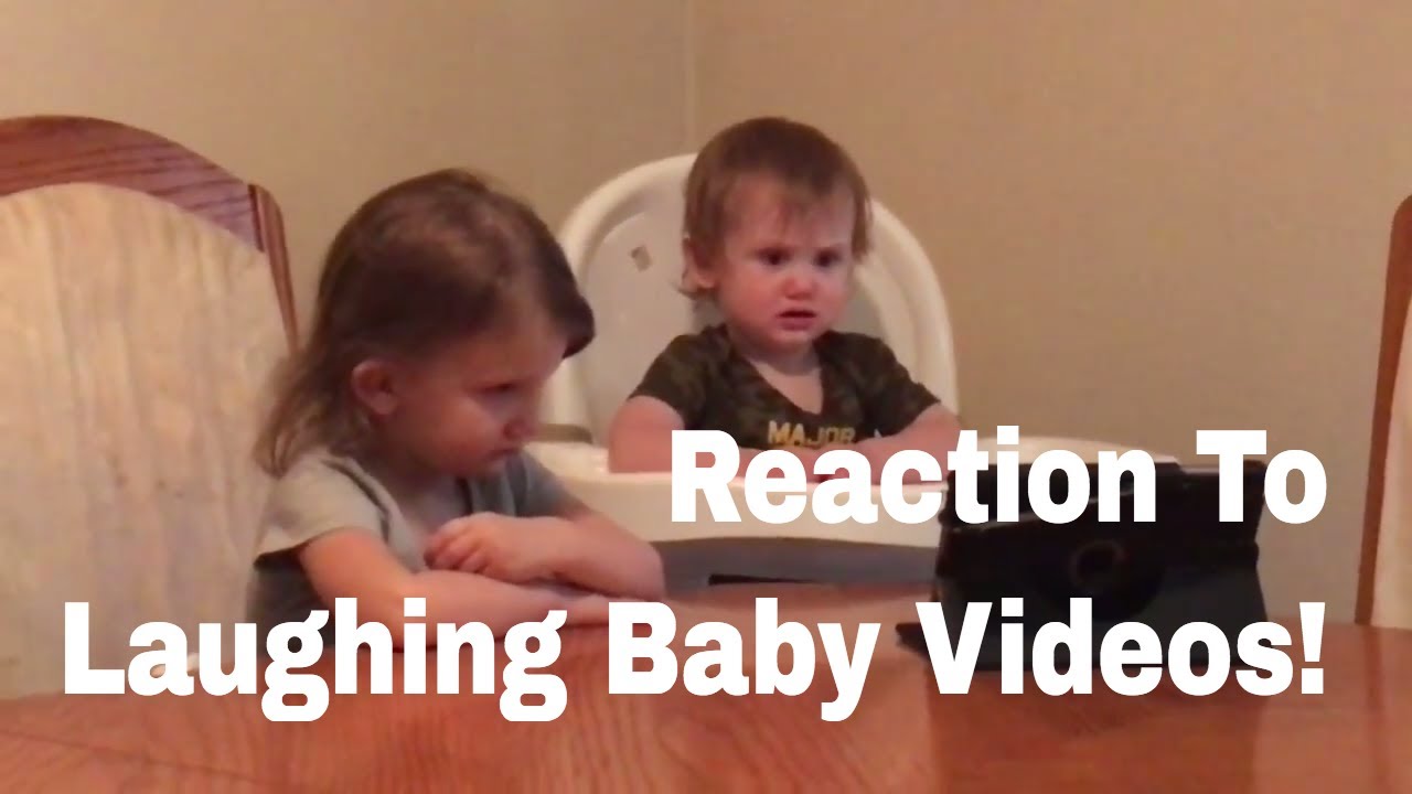 Reaction To Laughing Baby Videos! - YouTube