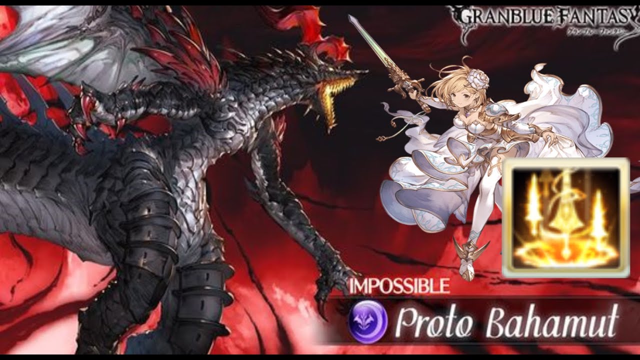 [GBF] Earth Primal - Proto Bahamut HL 1.47m Burst - Testing ...