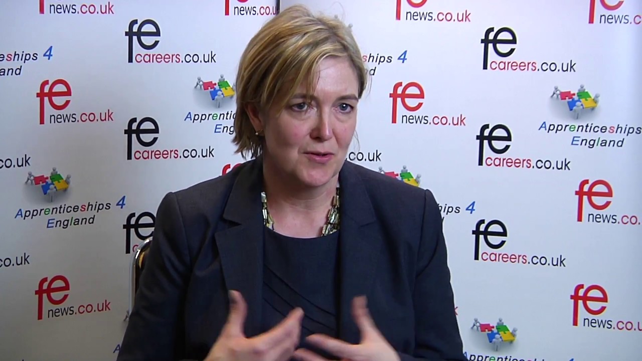 SFA's Sarah Stear discusses new Apprenticeship Funding model - YouTube