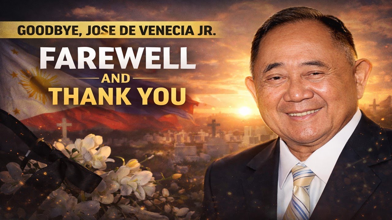 Farewell to Jose de Venecia Jr.: The Son Who Exposed Corruption and ...