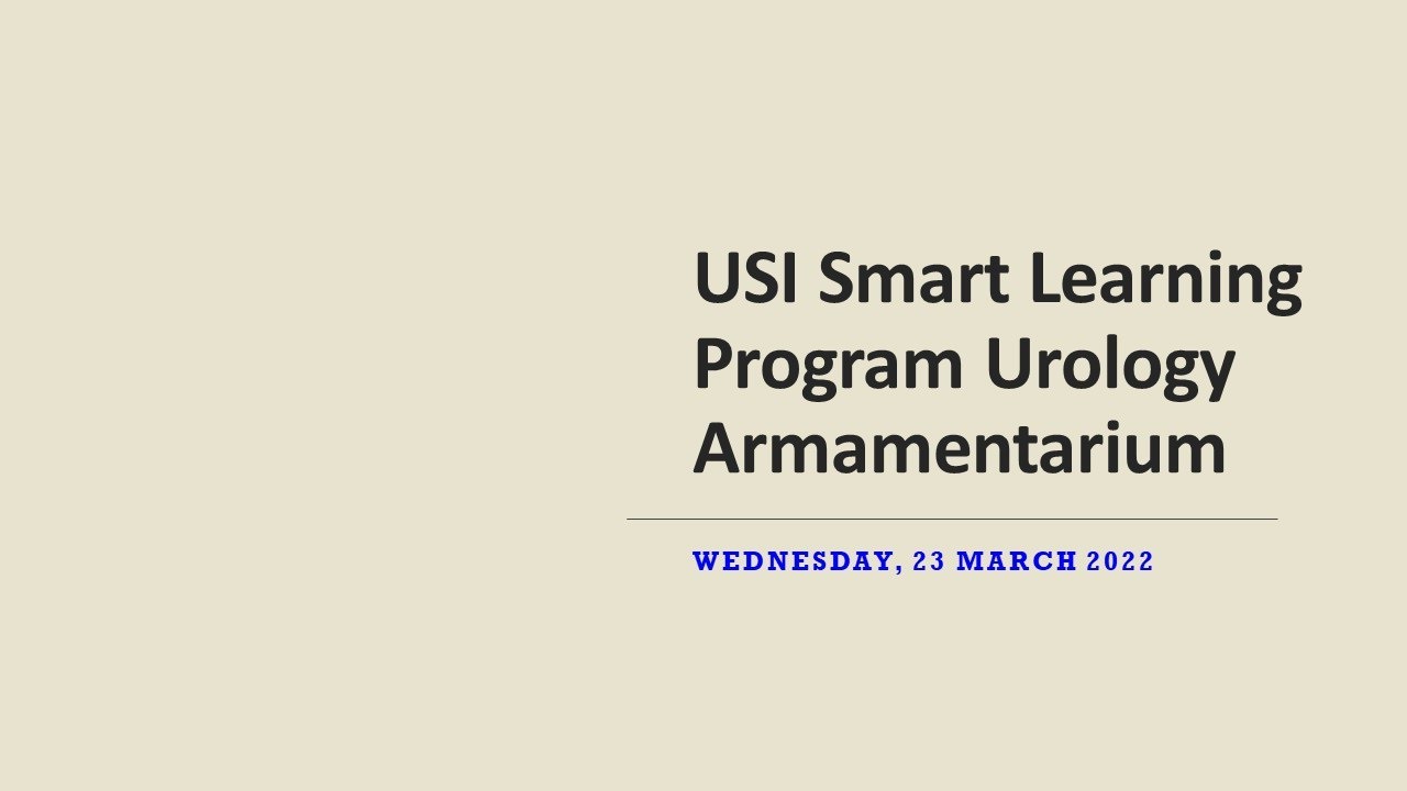 USI Smart Learning Program - 22nd March 2022 - YouTube