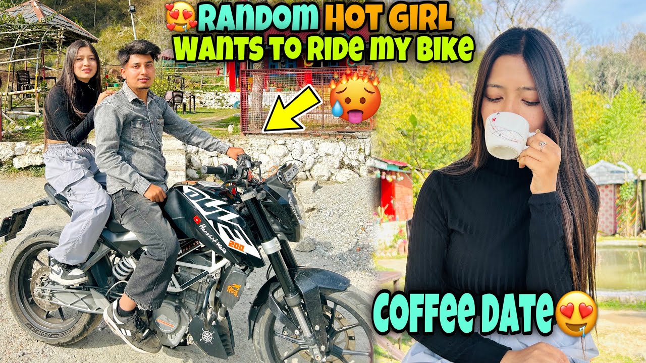 Random Hot Girl Wants to Ride🥵😍 | She ask me for Coffee Date😍🙈 | Kawa ...