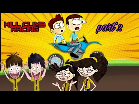 Dk Dost and bandbudh aur budbak play Hill climb racing part 2||badri ...