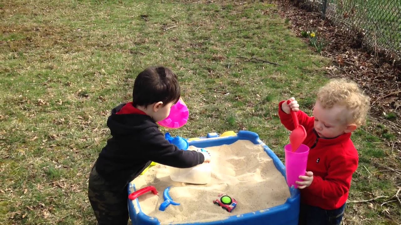 Sandbox fun - YouTube