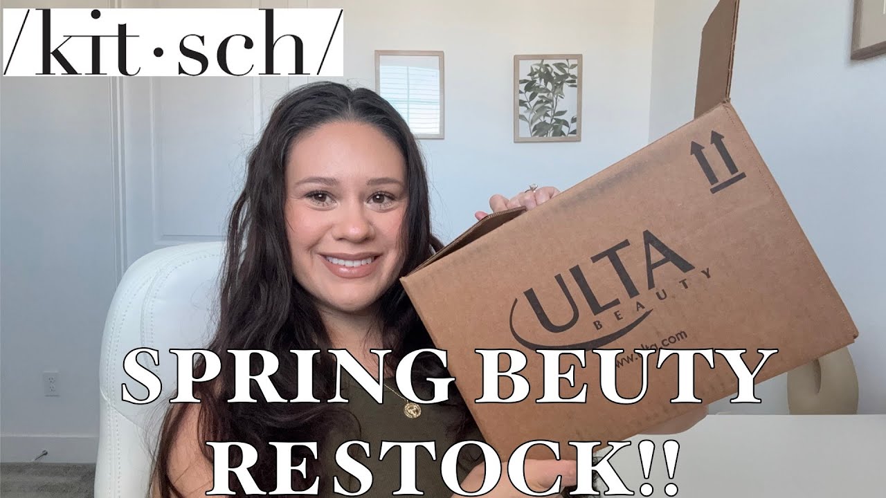Spring Beauty Restock and Haul! 💐\\ Ulta and Kitsch! - YouTube