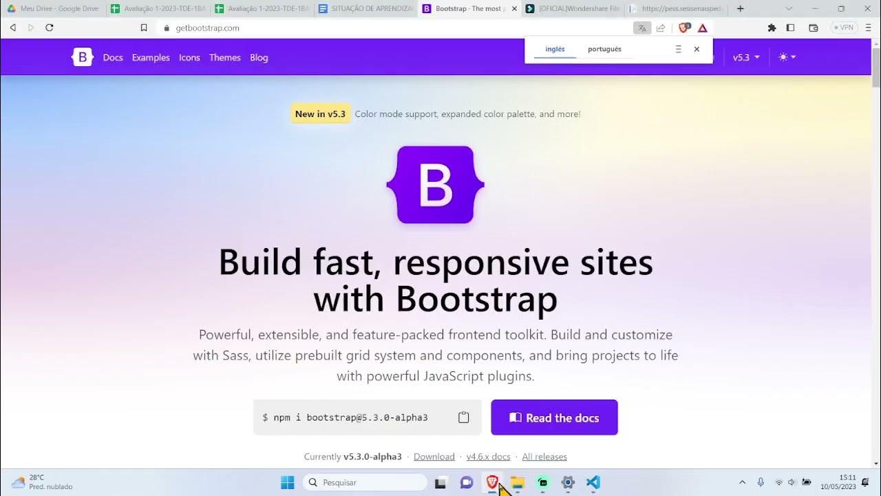 Usando bootstrap p2 - YouTube