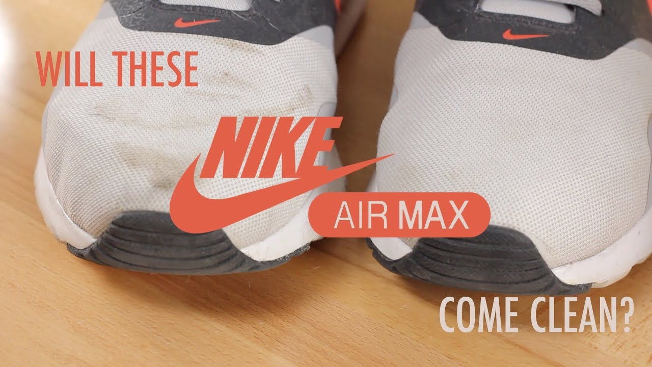 UNBOXING Shoe M.G.K.and Nike Air Max Sneaker Cleaning - YouTube
