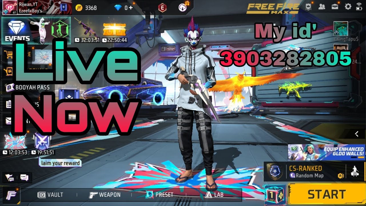 Free Fire Live Now - YouTube