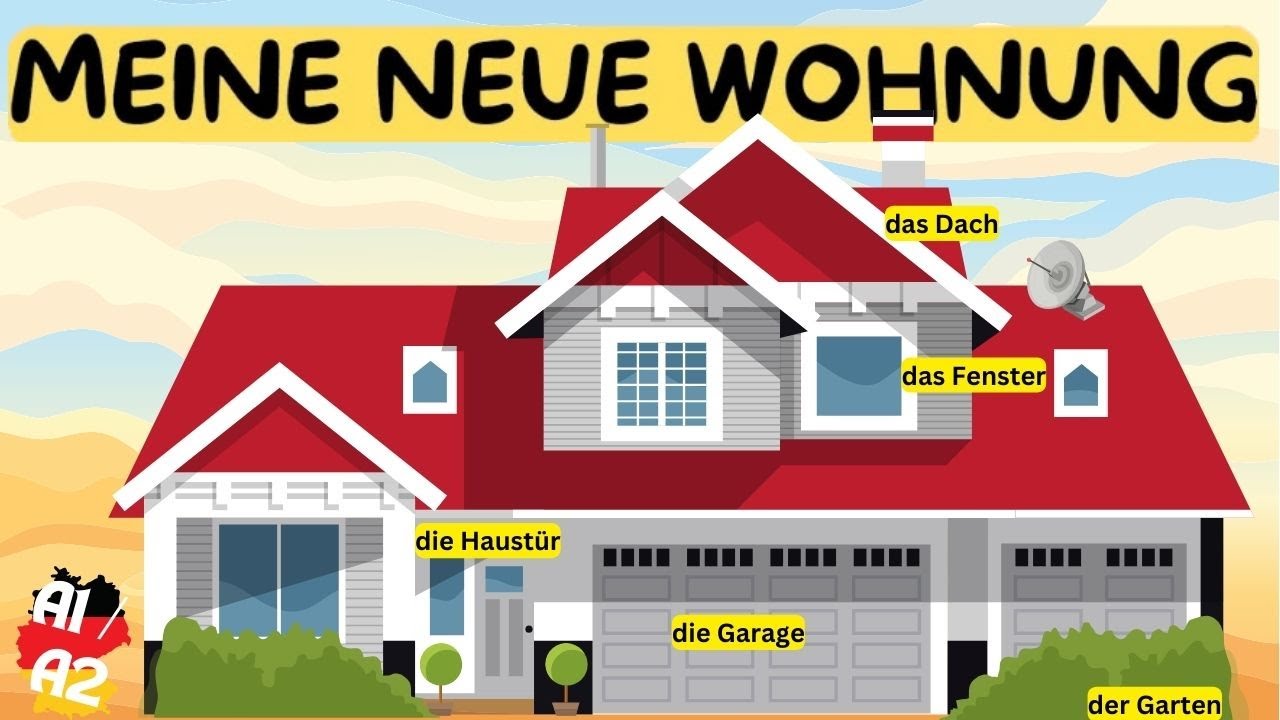 MEINE NEUE WOHNUNG Learn German Easily with My New House Tour ...