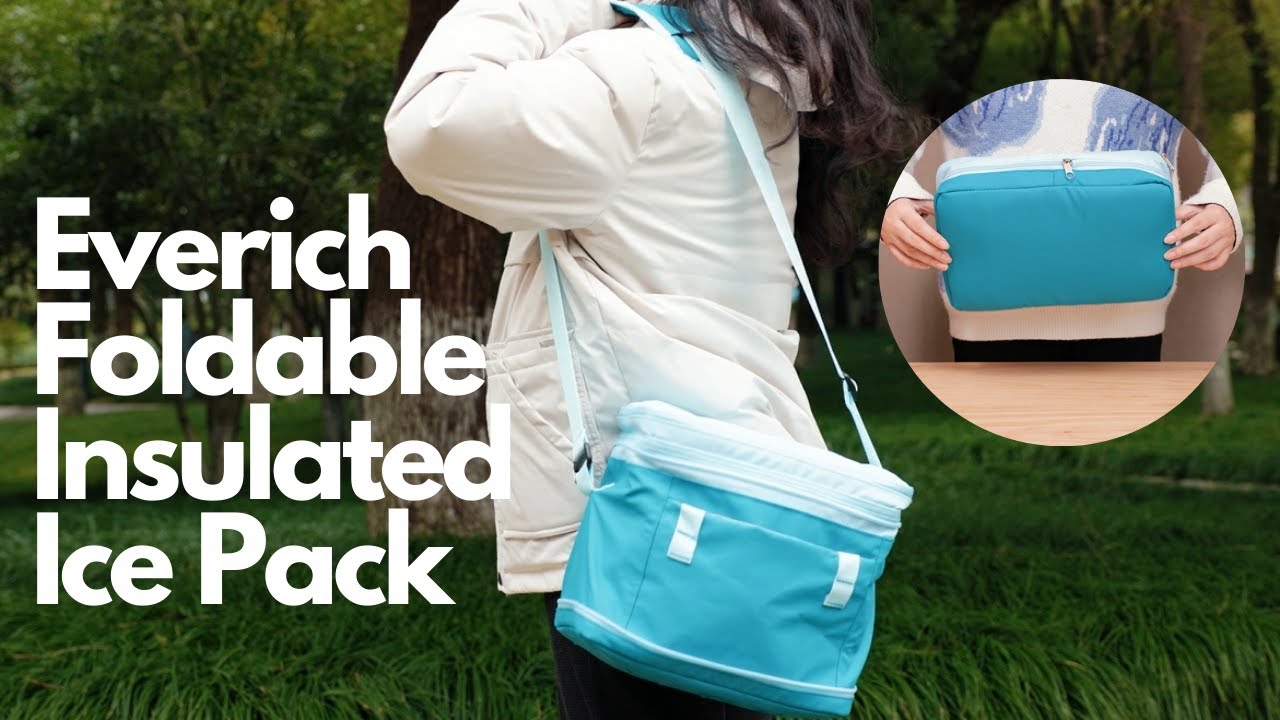 Everich ODM Foldable Insulated Ice Pack for Wholesale - YouTube