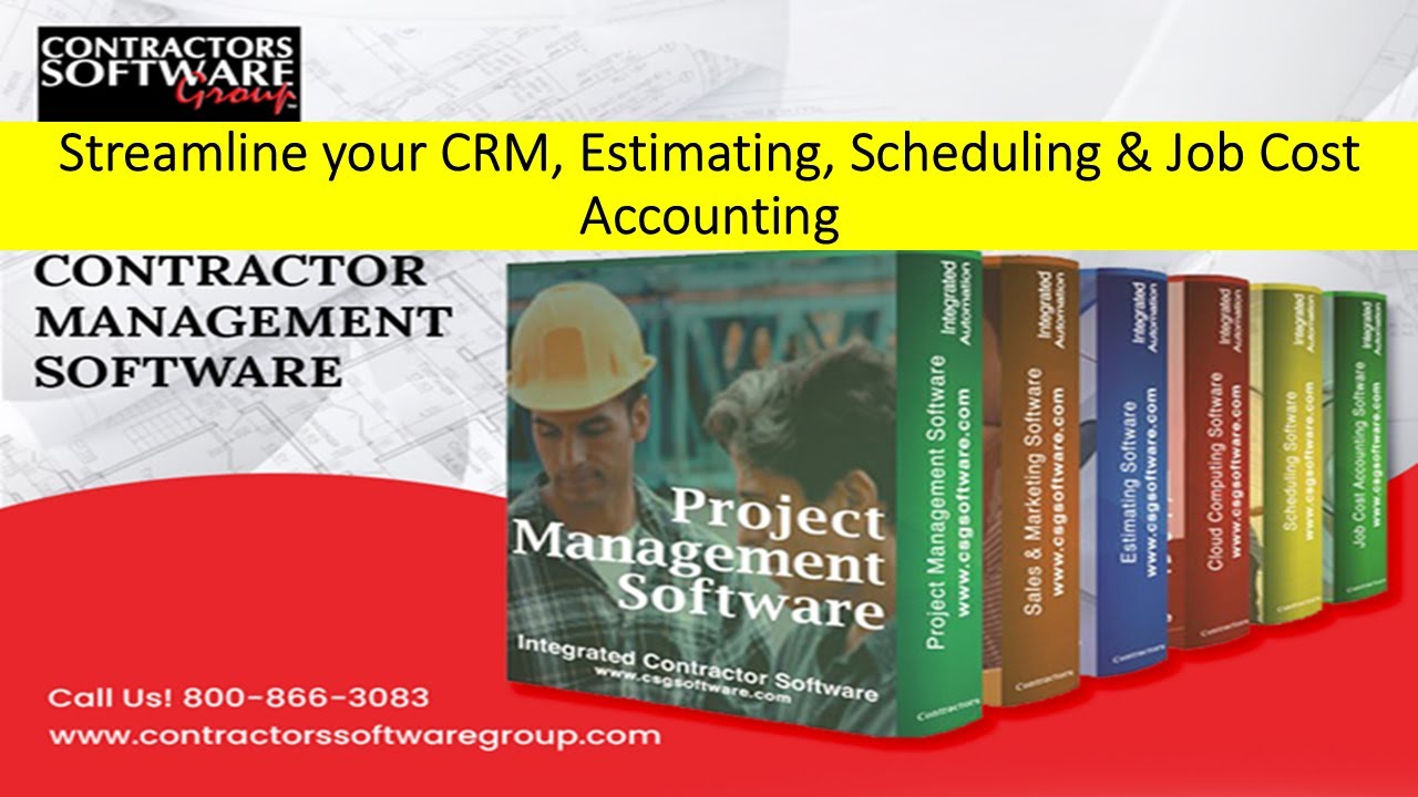 Construction Management Software from Contractors Software Group - YouTube
