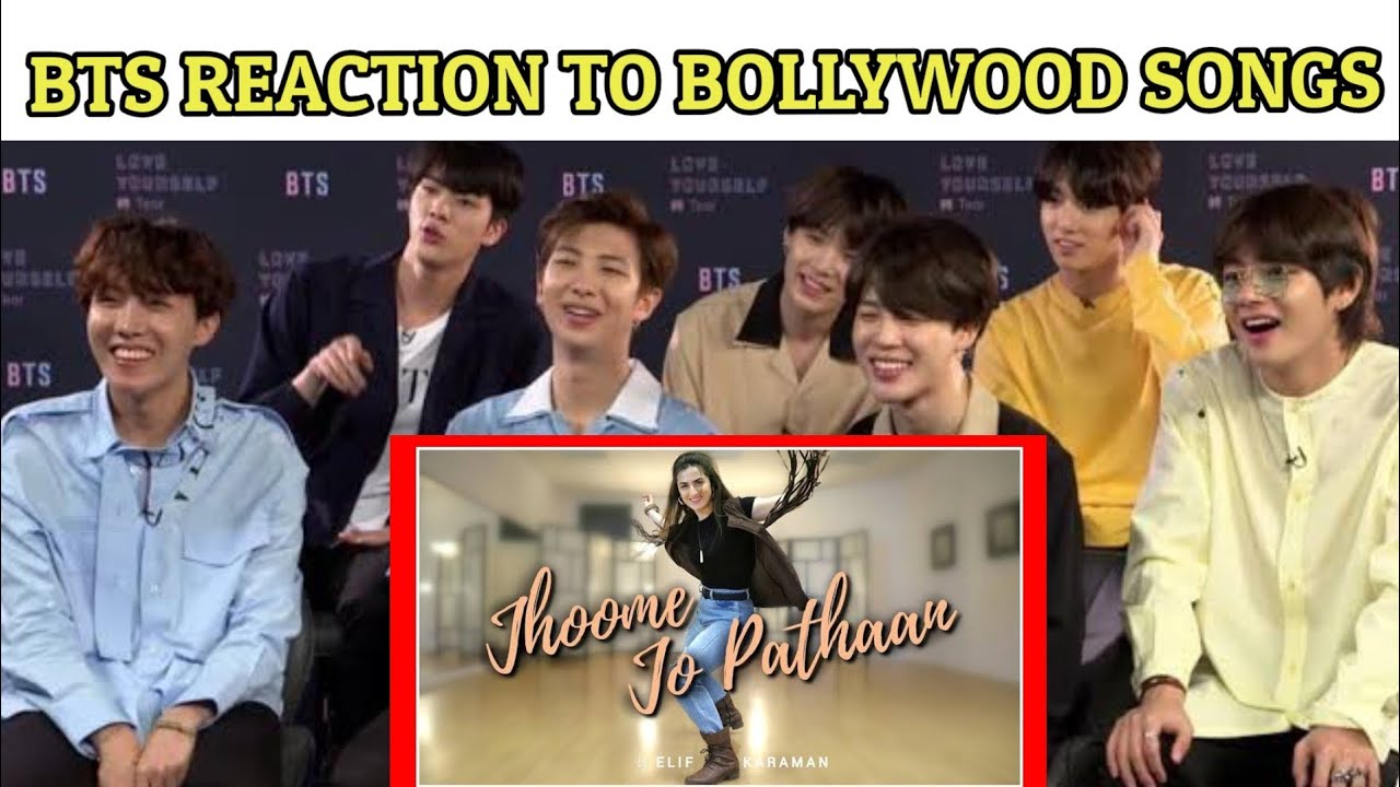 🇰🇷bts reaction on indian songs | bts reaction bollywood songs | bts ...