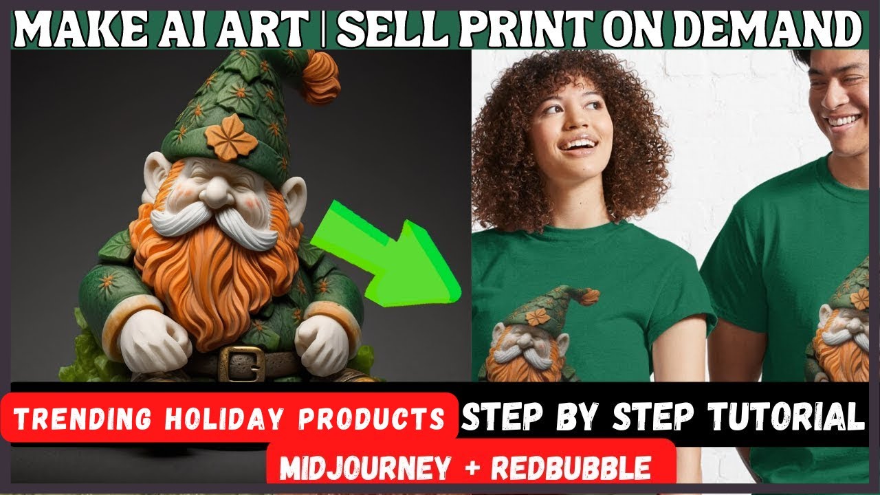 AI Art Tutorial For Print On Demand Shirts Designing Holiday Merch W ai-art-tutorial-for-print-on-demand-shirts-designing-holiday-merch-w