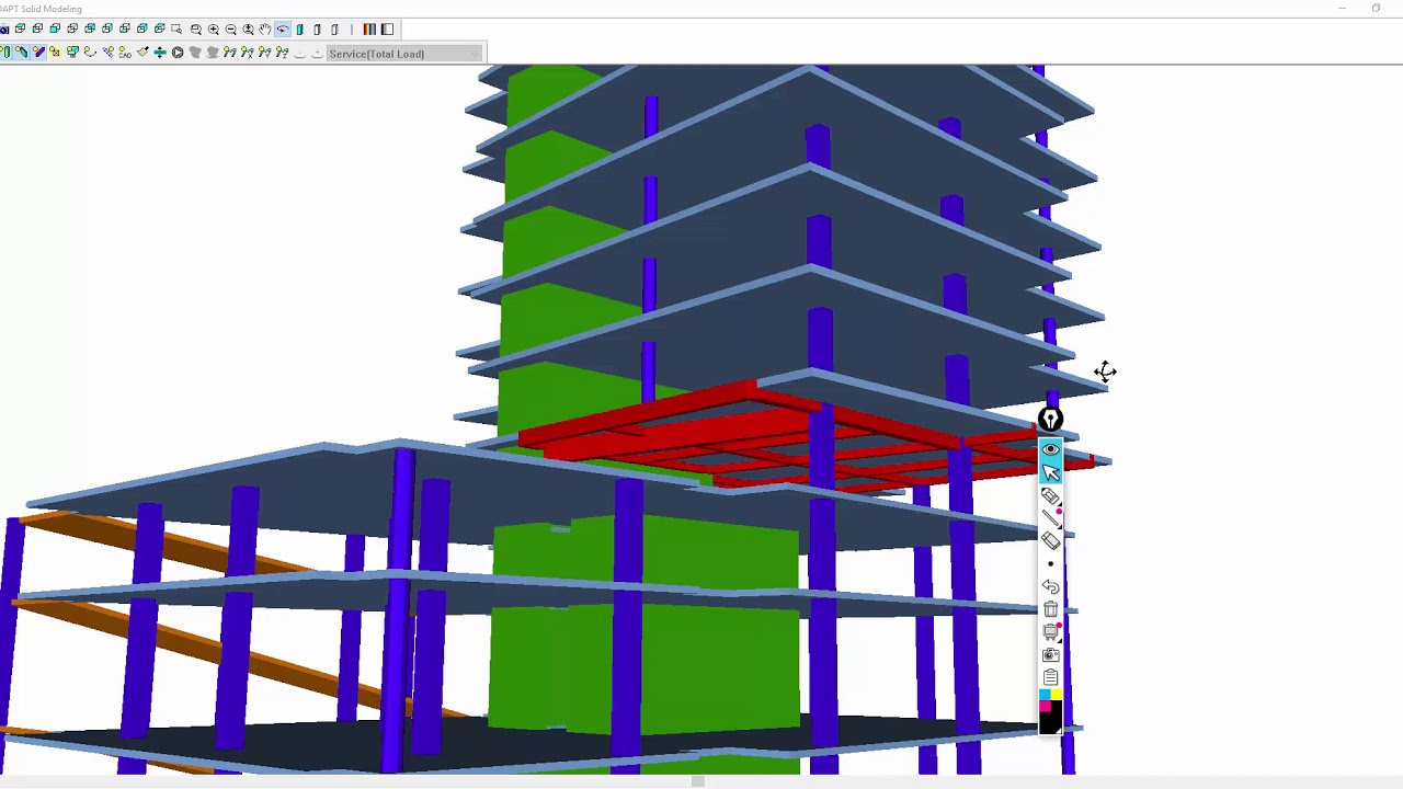 Live Load Reduction for Columns and Floor Elements in ADAPT-Builder ...