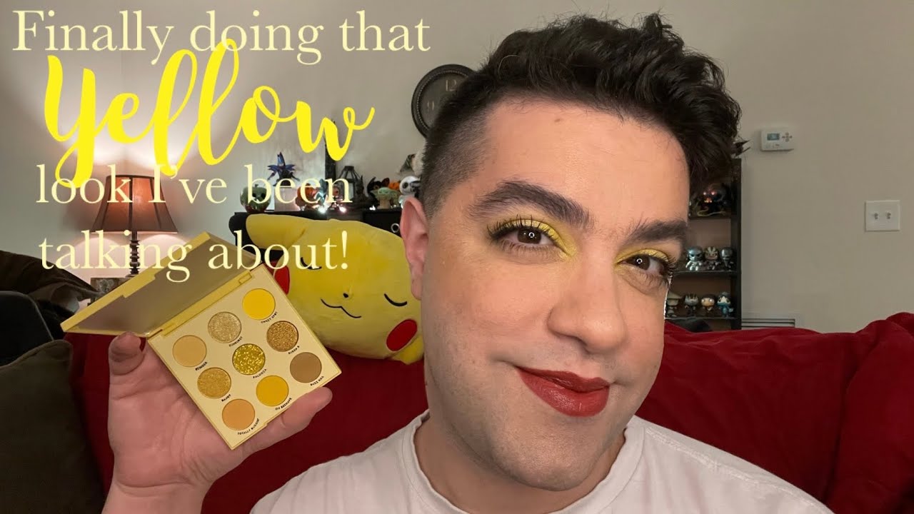 Bright & Sunny Yellow Eyeshadow For Summer - YouTube