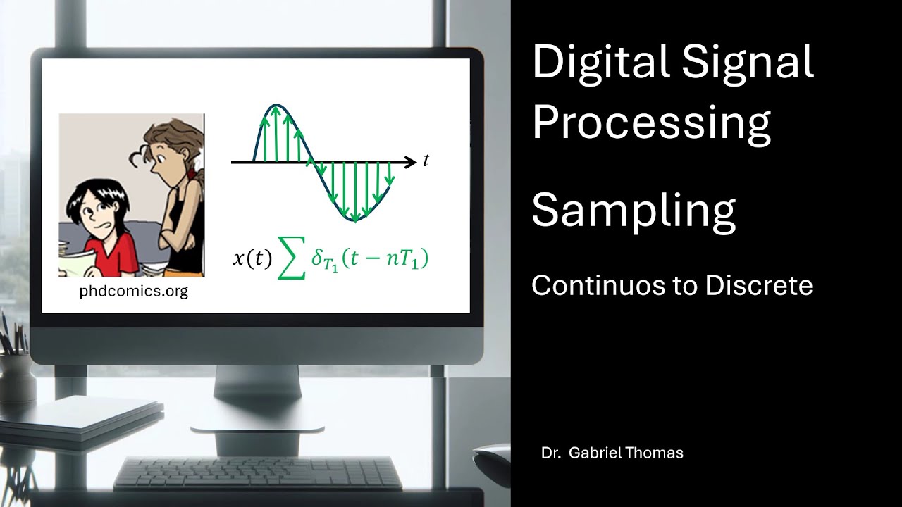 Digital sampling, from analog to discrete - YouTube