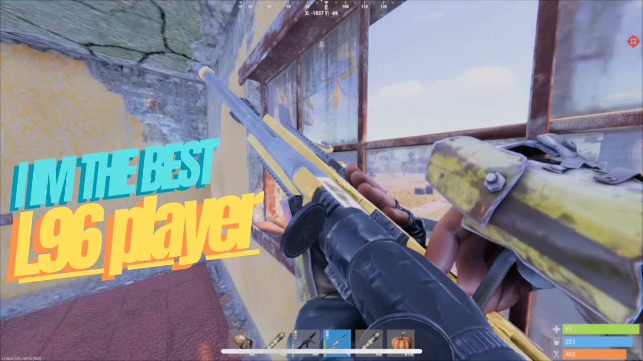 IM the best L96 Player on Rust console -Rust console edition - YouTube