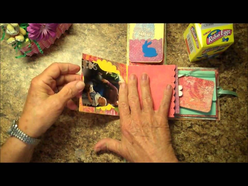 Easter Basket Explosion box - YouTube