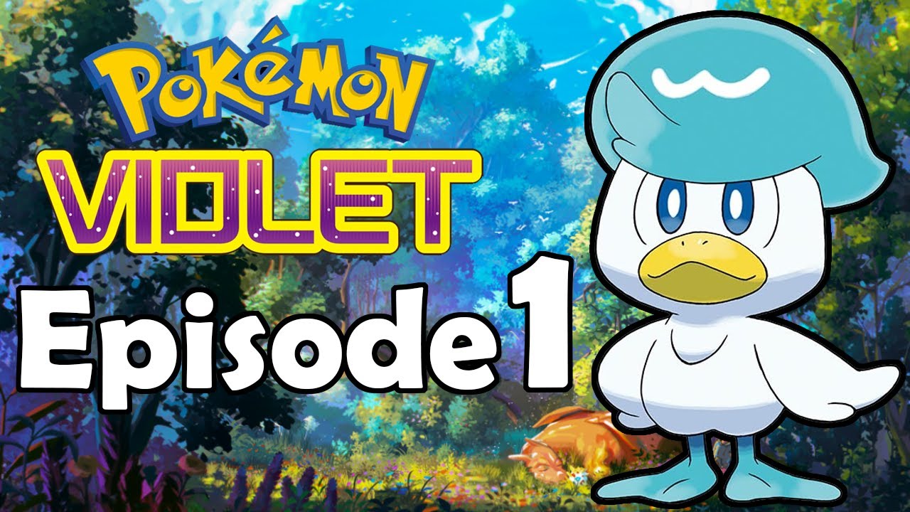 THE JOURNEY BEGINS! Pokémon Violet Episode 1 - YouTube