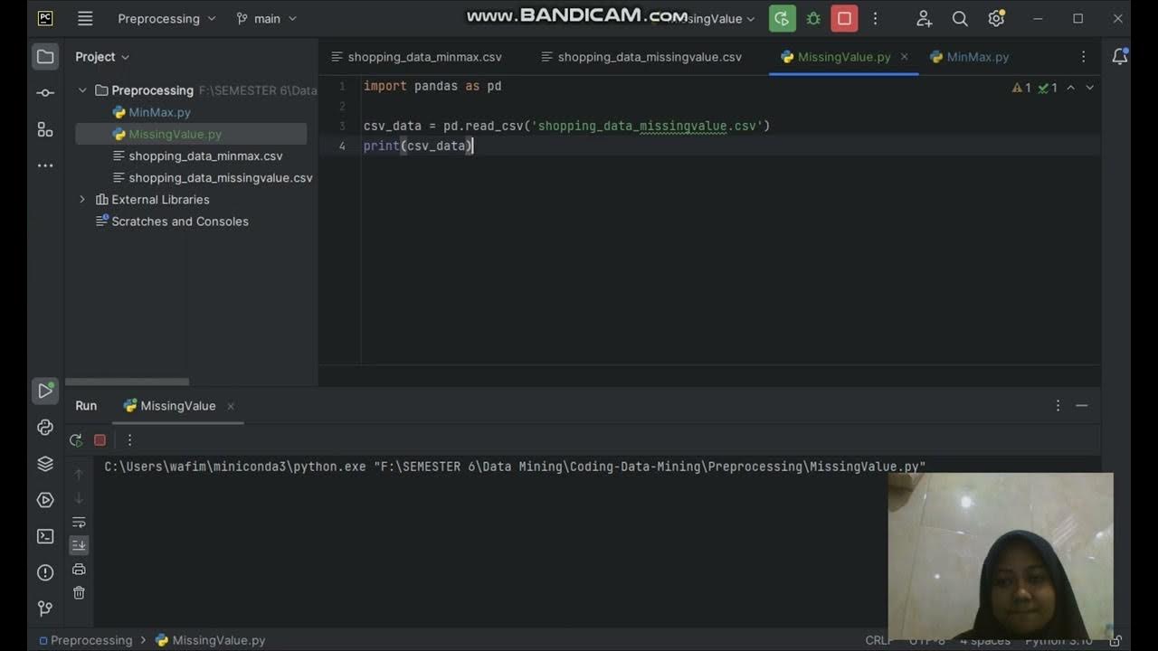 Data Mining - Replace Missing Value - mean - YouTube