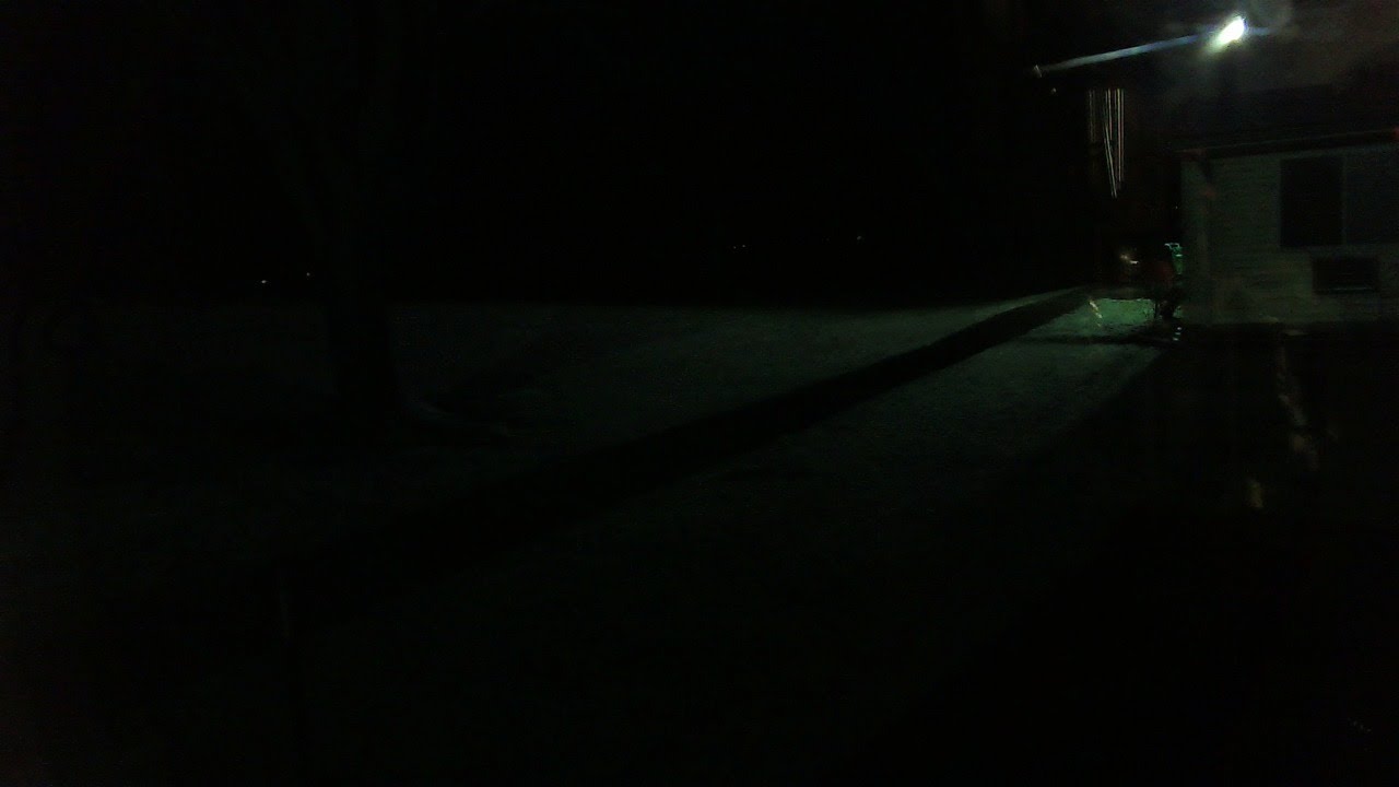 ok we got snow on the ground cold rain sleet we got it all today - YouTube