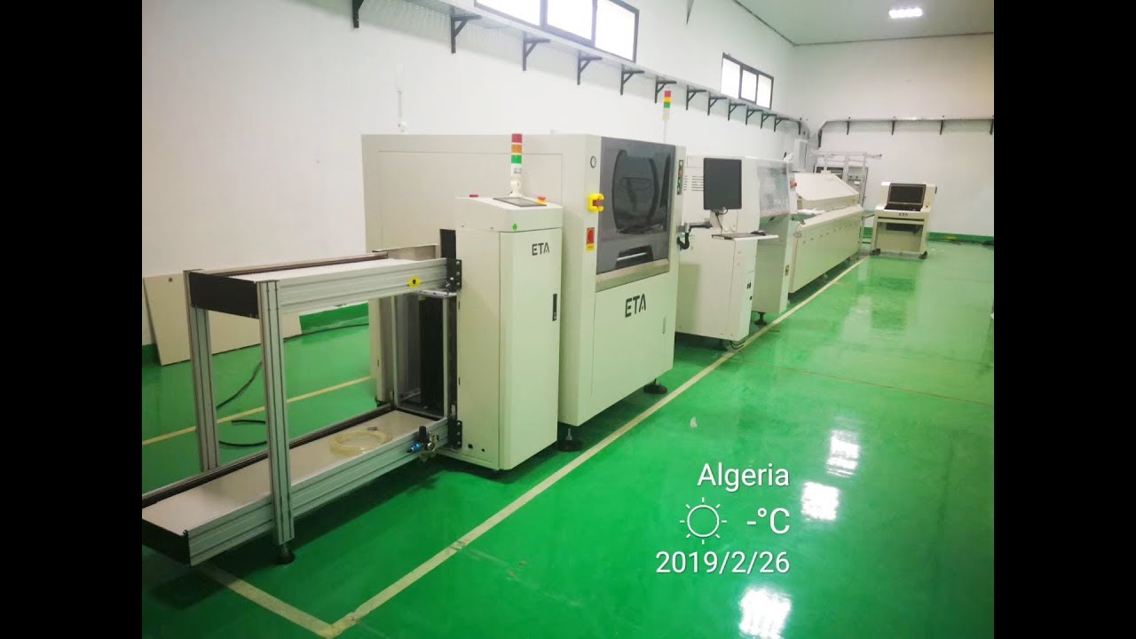 LED TV Manufacturing Factory SMT Assembly Production Line - YouTube