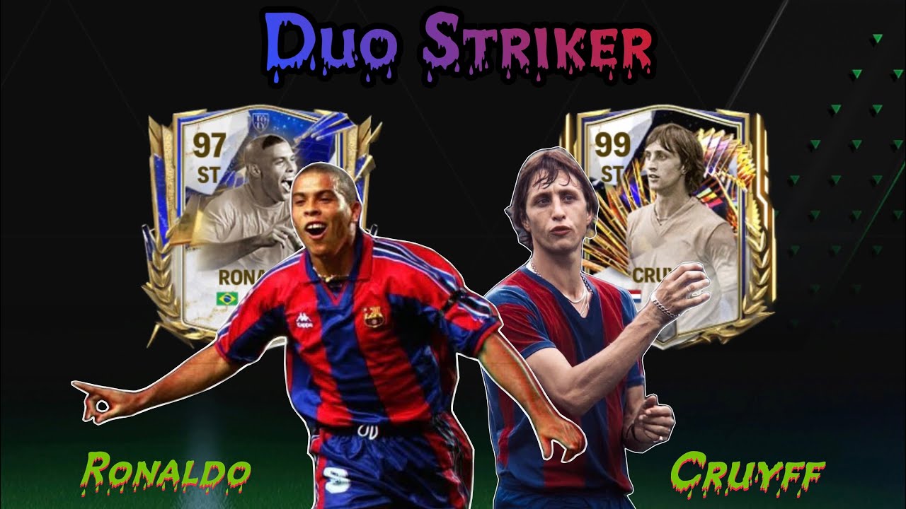 FC MOBILE : Ronaldo,Cruyff สายกองหน้าคู่ที่ดีที่สุดครบเครื่อง โคตรโหด ...