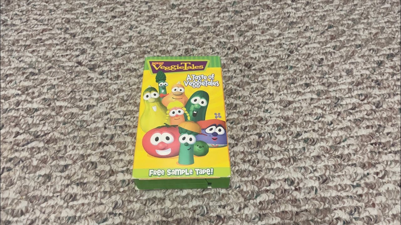 A Taste Of VeggieTales - VHS Review - YouTube