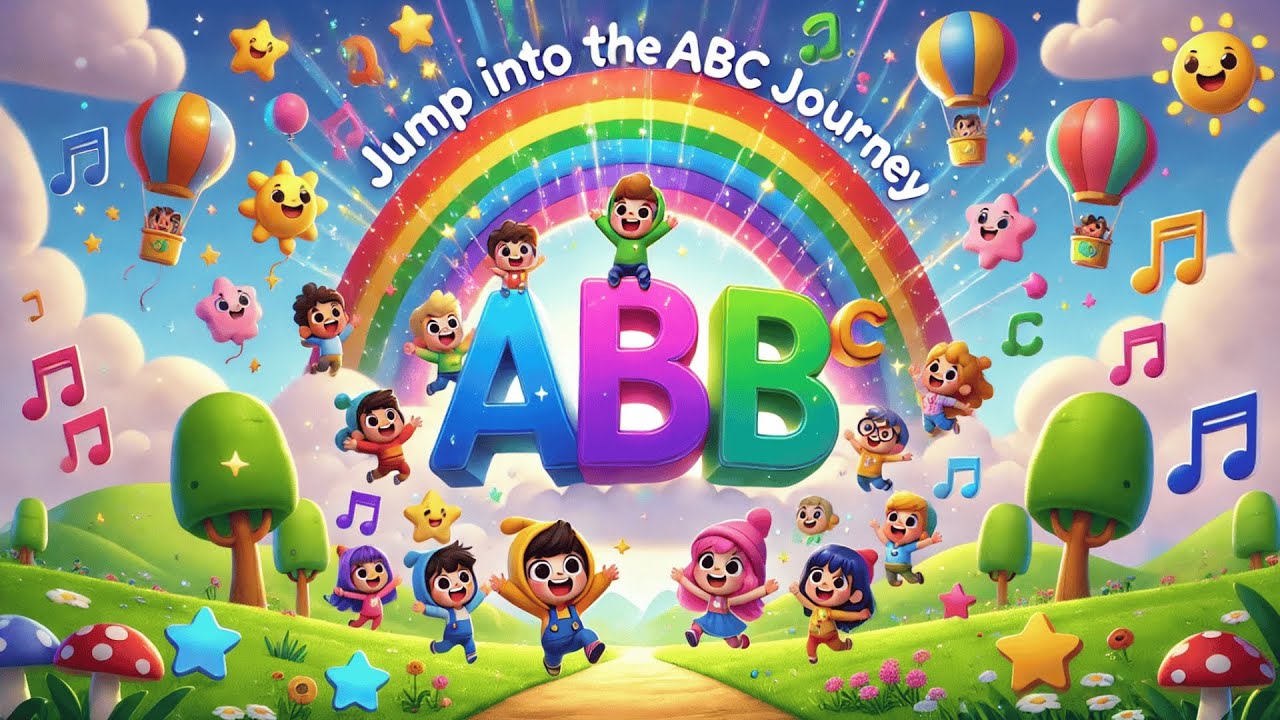 Jump into the ABC Journey | ABC Alphabet Song | Educational Songs 📚 ...